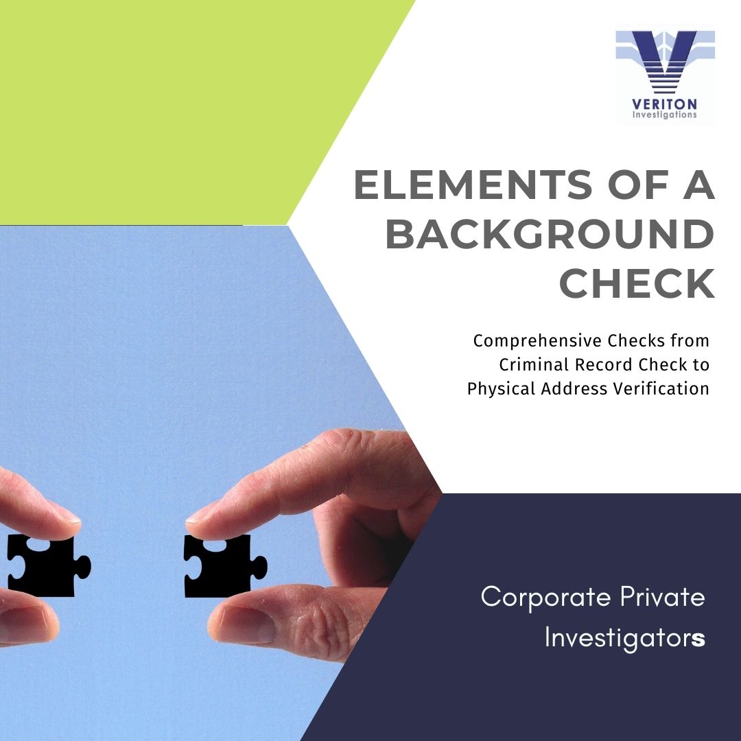 BACKGROUND CHECK | VERITON helping you make informed decisions
